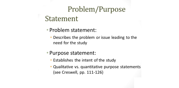The Problem And Purpose Statement Quiz ProProfs Quiz